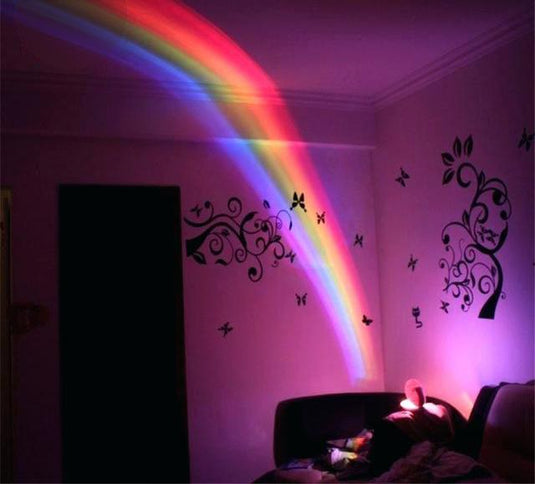 The Lucky Rainbow Maker Night Light | Floral Fawna