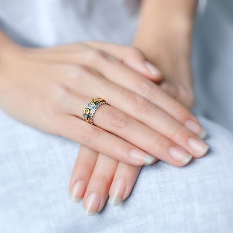 Magic Spell Sterling Silver Ring Set | Floral Fawna