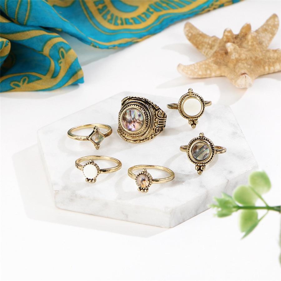 Majestic Universe Ring Set | Floral Fawna