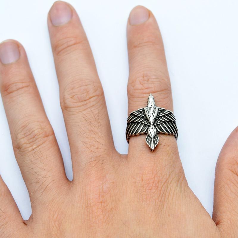 Viking Raven Wrap Ring | Floral Fawna